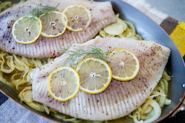 Baked Skate – Family Dinner