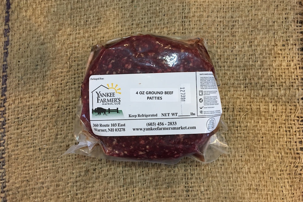 Grass Fed Beef Burger Patties – Family Dinner